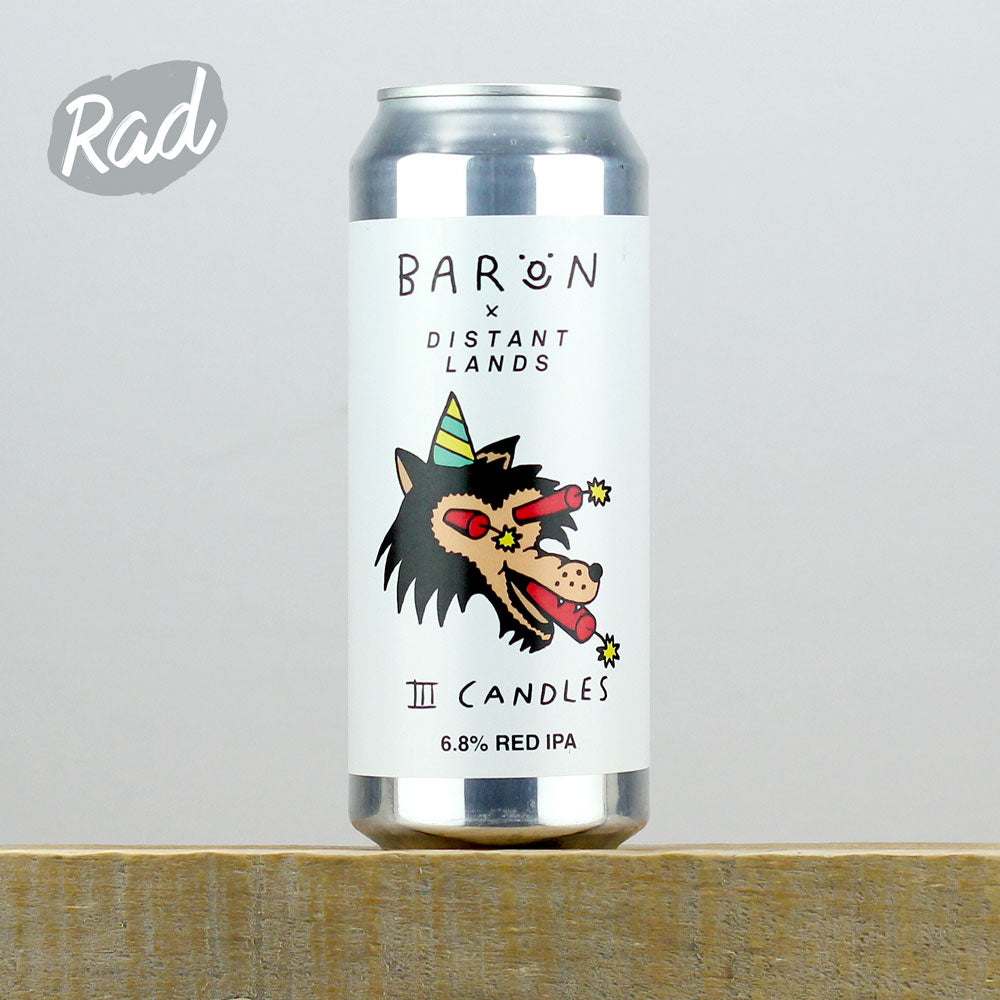 Baron x Distant Lands III Candles – RAD Beer