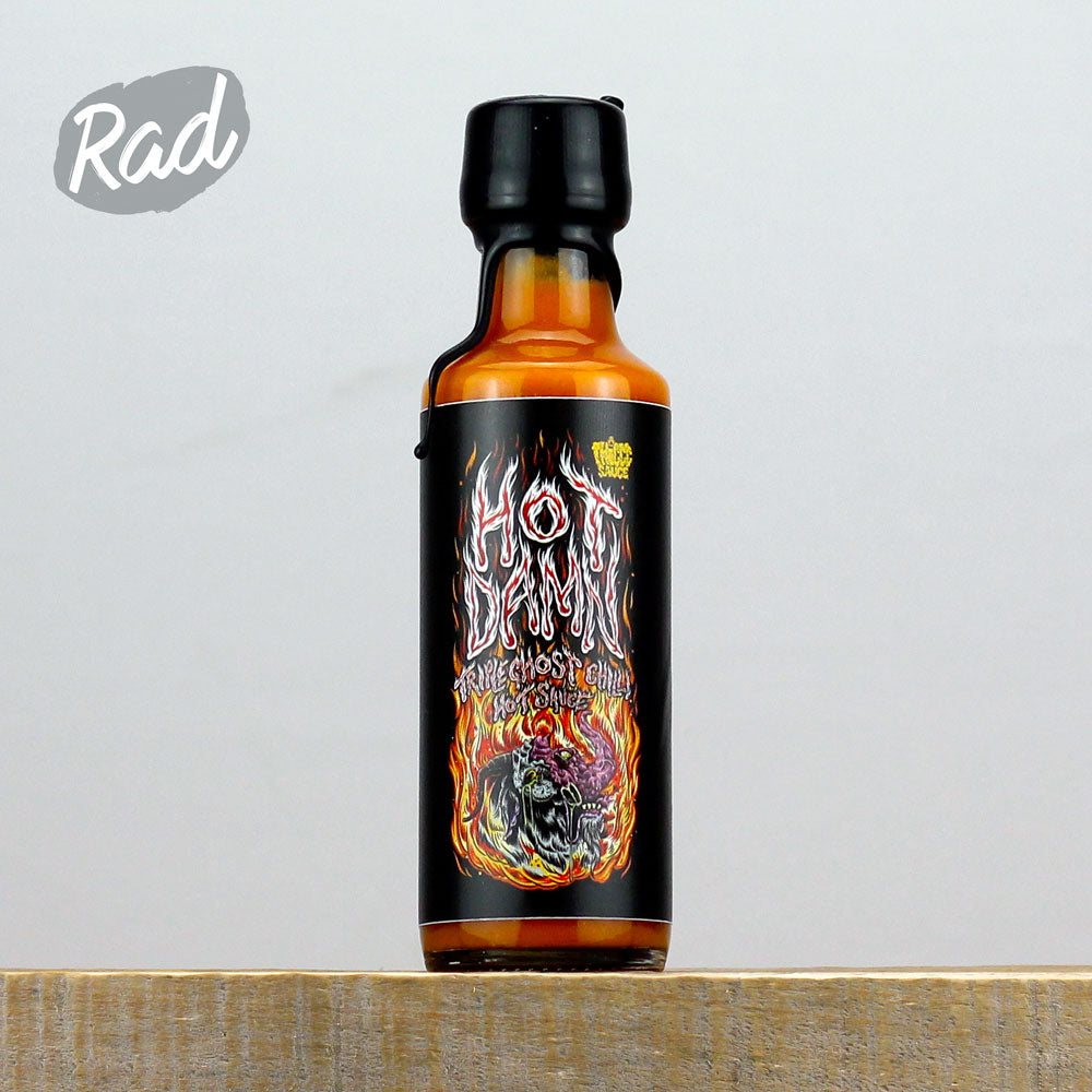 Thiccc Sauce Hot Damn Triple Ghost Chilli Super Hot Sauce RAD Beer thiccc-sauce-hot-damn-triple-ghost-chilli-super-hot-sauce-rad-beer