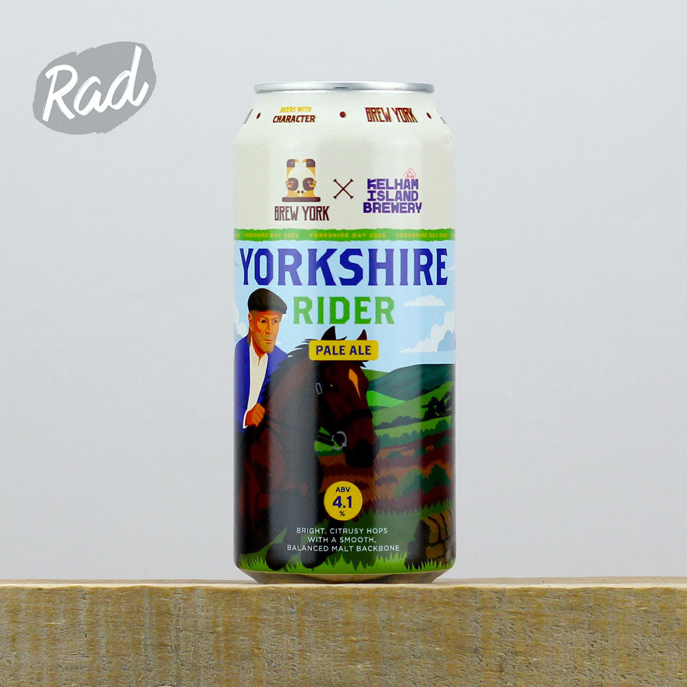 Brew York x Kelham Island Yorkshire Rider – RAD Beer