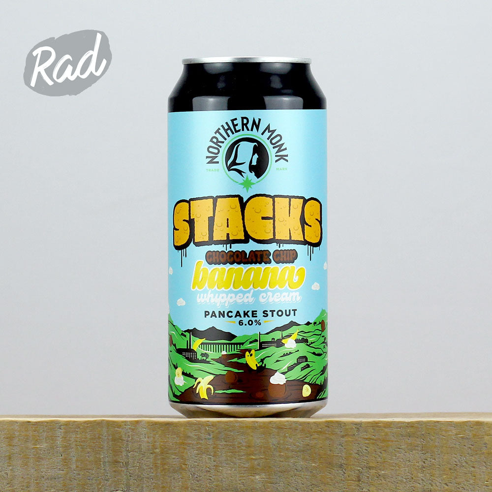 Northern Monk Stacks Chocolate Chip Banana Whipped Cream – RAD Beer