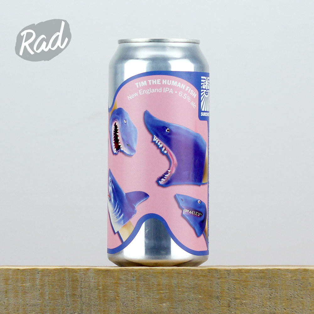 Sureshot Tim The Human Fish – RAD Beer Sureshot Tim The Human Fish – RAD Beer