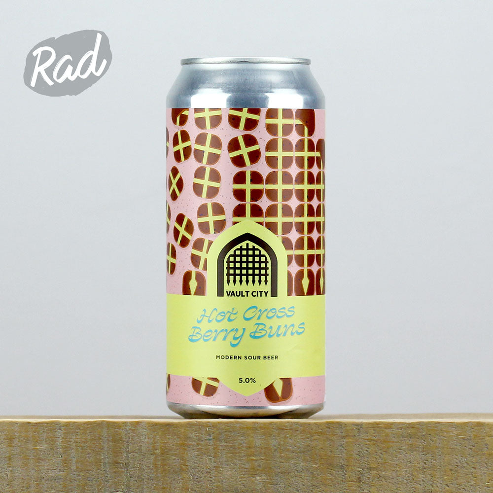 Vault City Hot Cross Berry Buns – RAD Beer